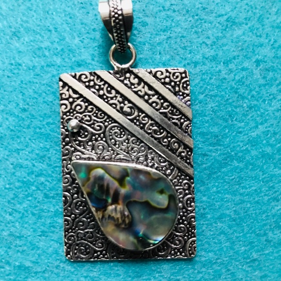 Jewelry | New Abalone Shell 925 Sterling Silver Pendant | Poshmark